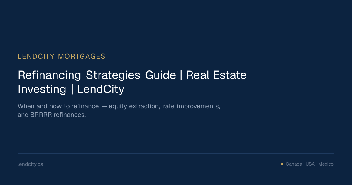 Refinancing Strategies Guide | Real Estate Investing